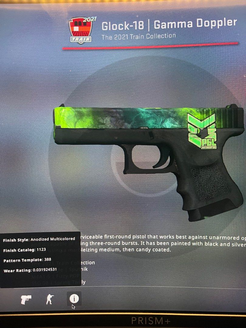 glock gamma phase 4 fn csgo, Video Gaming, Video Games, Others on Carousell