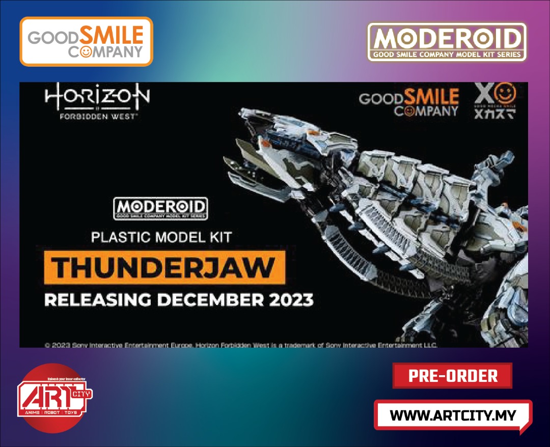 Good Smile Company - Moderoid - Thunderjaw - Horizon Forbidden West ...