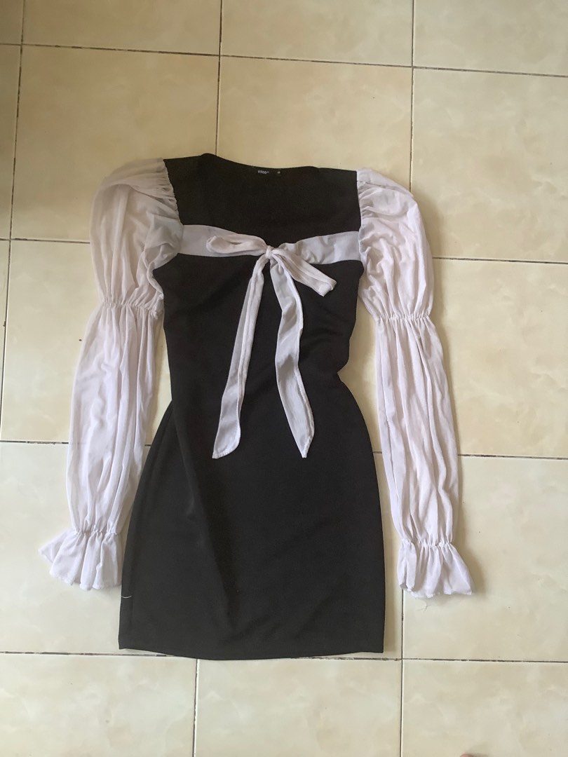 Gothic goth dainty coquette classic ribbon korean BSCO Odette mini ...