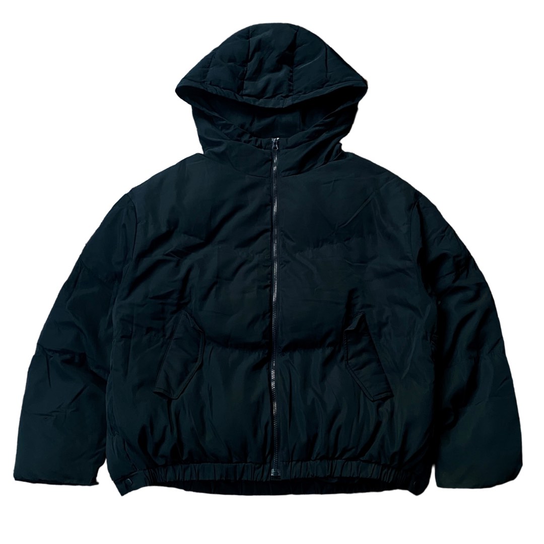GU BY UNIQLO PUFFER DOWN JACKET, Fesyen Pria, Pakaian , Baju Luaran di ...