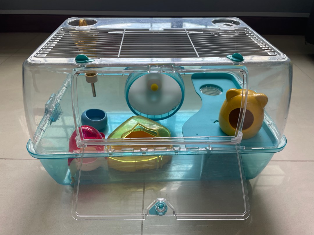 Double storey Hamster cage with accessories , Pet Supplies, Homes & Other Pet Accessories on ...