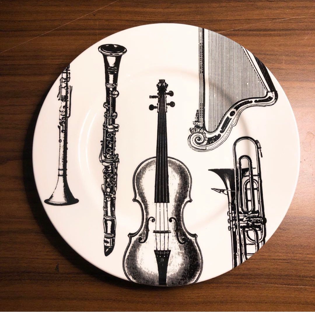 Hand placed Design by Bliss & Blaze London England Plate, Furniture ...