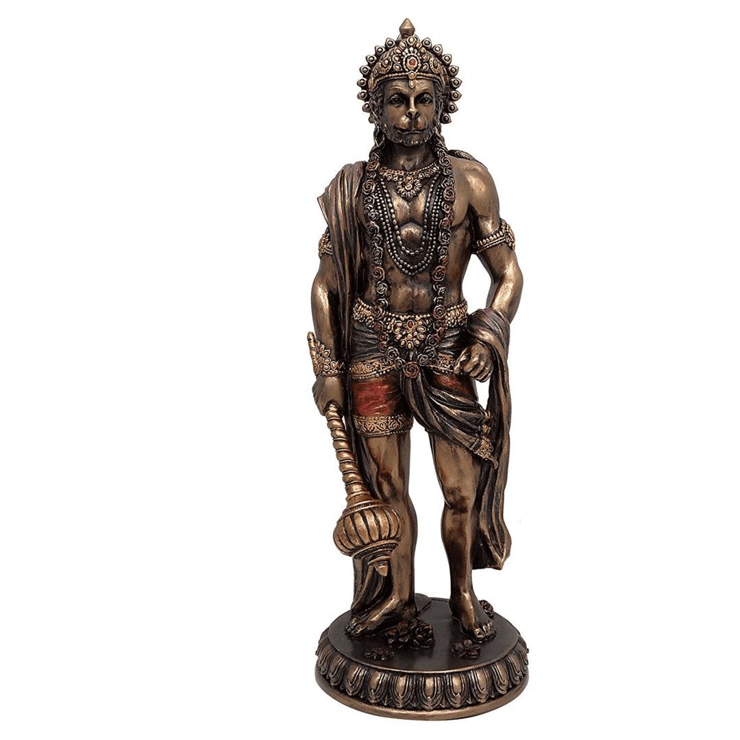 Hanuman Anjeneya Anumar Panchaloka Hindu Monkey God Statue, Hobbies ...
