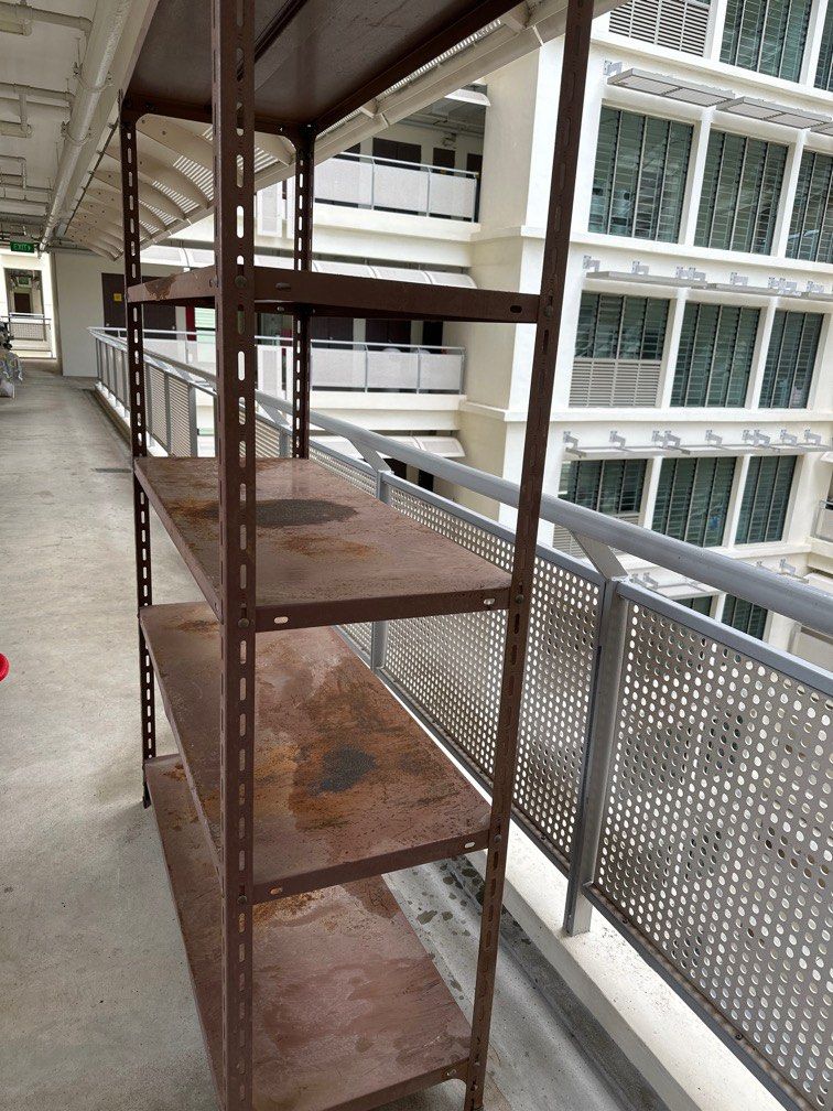 Heavy Duty Metal Rack, Furniture & Home Living, Furniture, Shelves, Cabinets & Racks on Carousell