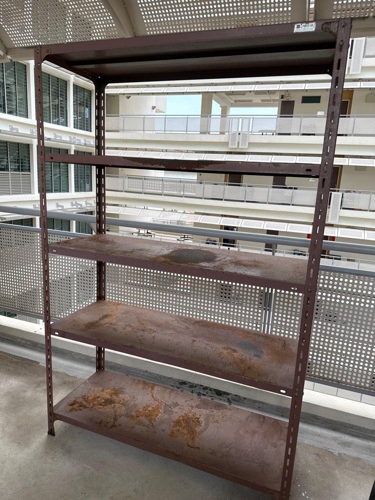 Heavy Duty Metal Rack, Furniture & Home Living, Furniture, Shelves, Cabinets & Racks on Carousell