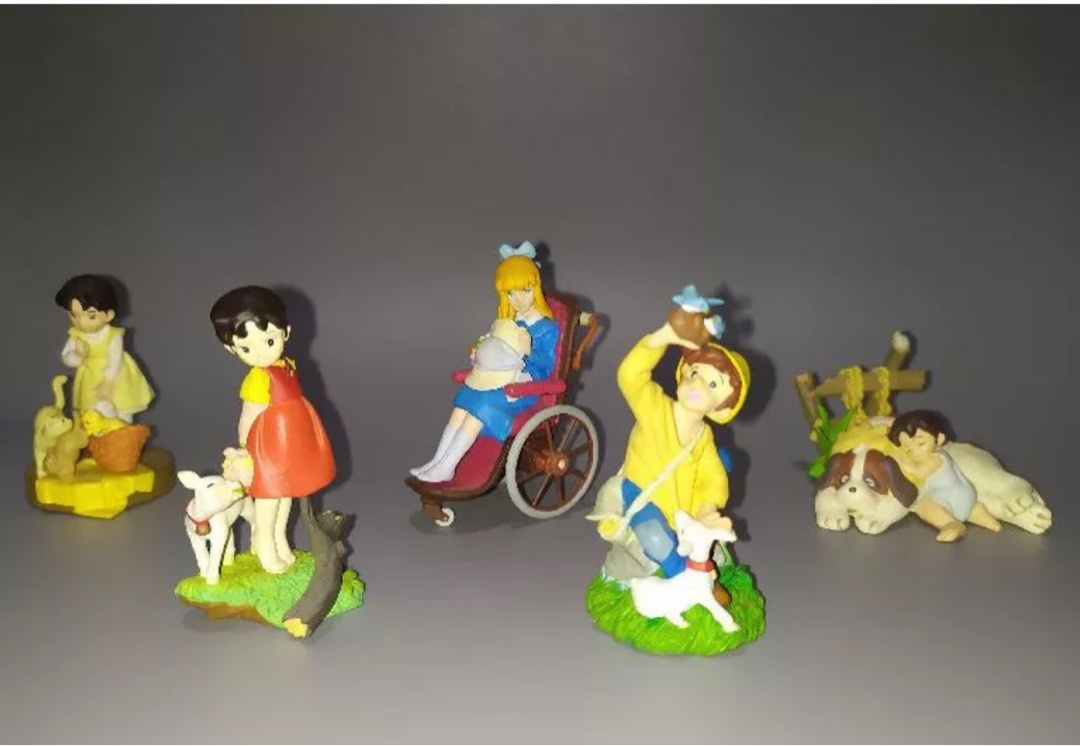 Heidi, Girl of the Alps Figure Set World Masterpiece Theater Nippon ...