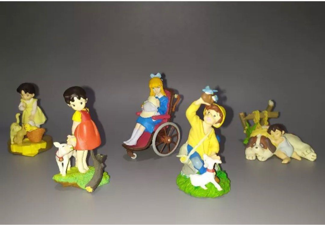 Heidi, Girl of the Alps Figure Set World Masterpiece Theater Nippon ...