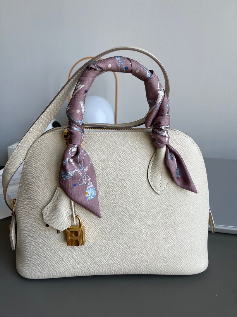 Hermes Bolide 25 Craie, Luxury, Bags & Wallets on Carousell