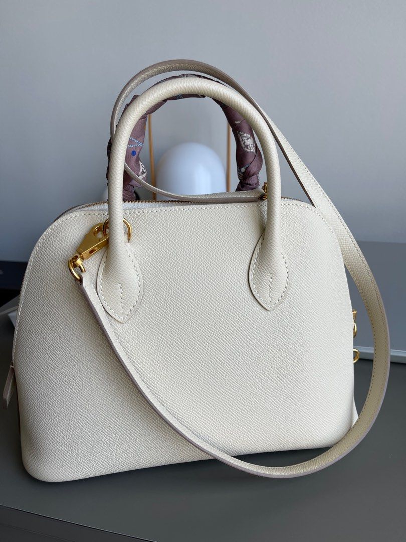 Hermes Bolide 25 Craie, Luxury, Bags & Wallets on Carousell