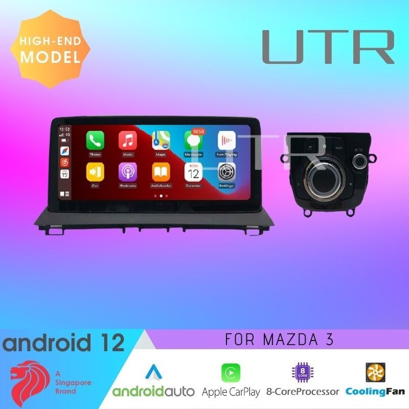 HIGH-END LATEST ANDROID 12 MAZDA 3 MAZDA 2 MAZDA 6 CX-3 CX-5 CX-9 ...