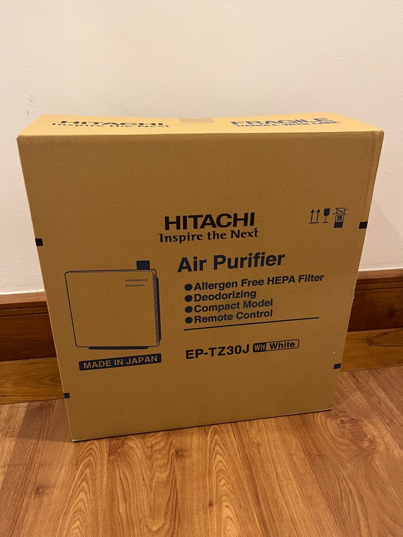Hitachi Air Purifier EP-TZ30J, TV & Home Appliances, Air Purifiers ...