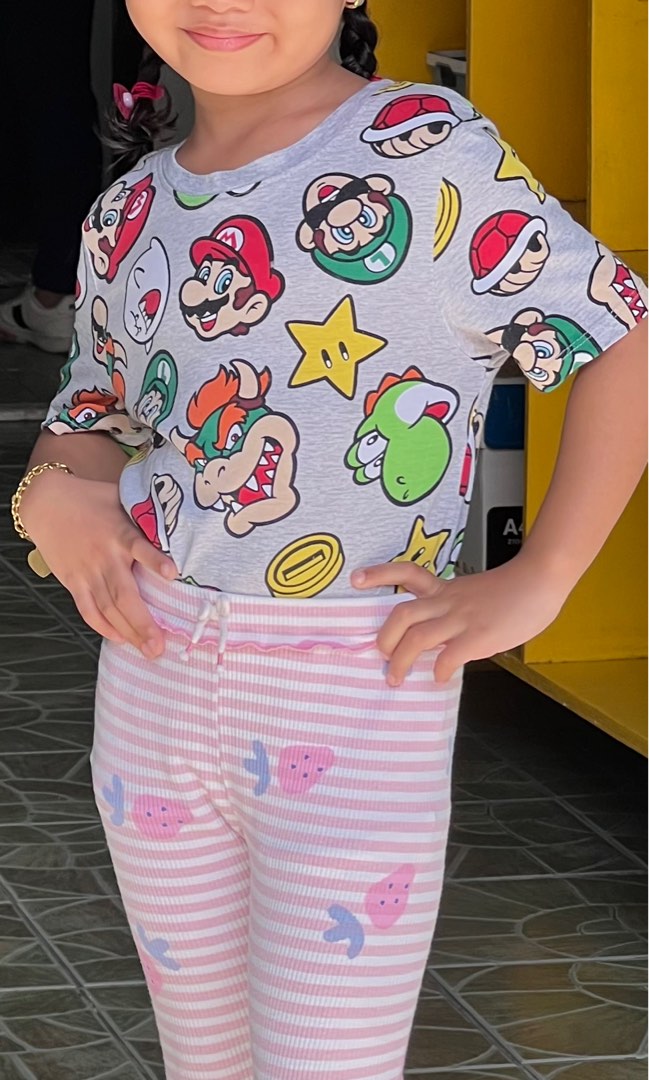 H&M 6-8y super mario top on Carousell