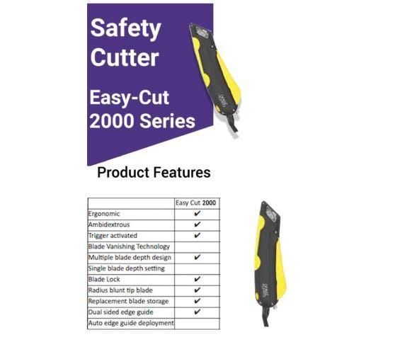 Holster Pocket Safety Cutter Lanyard Easy Cut 2000 (Bundle 2), Hobbies ...