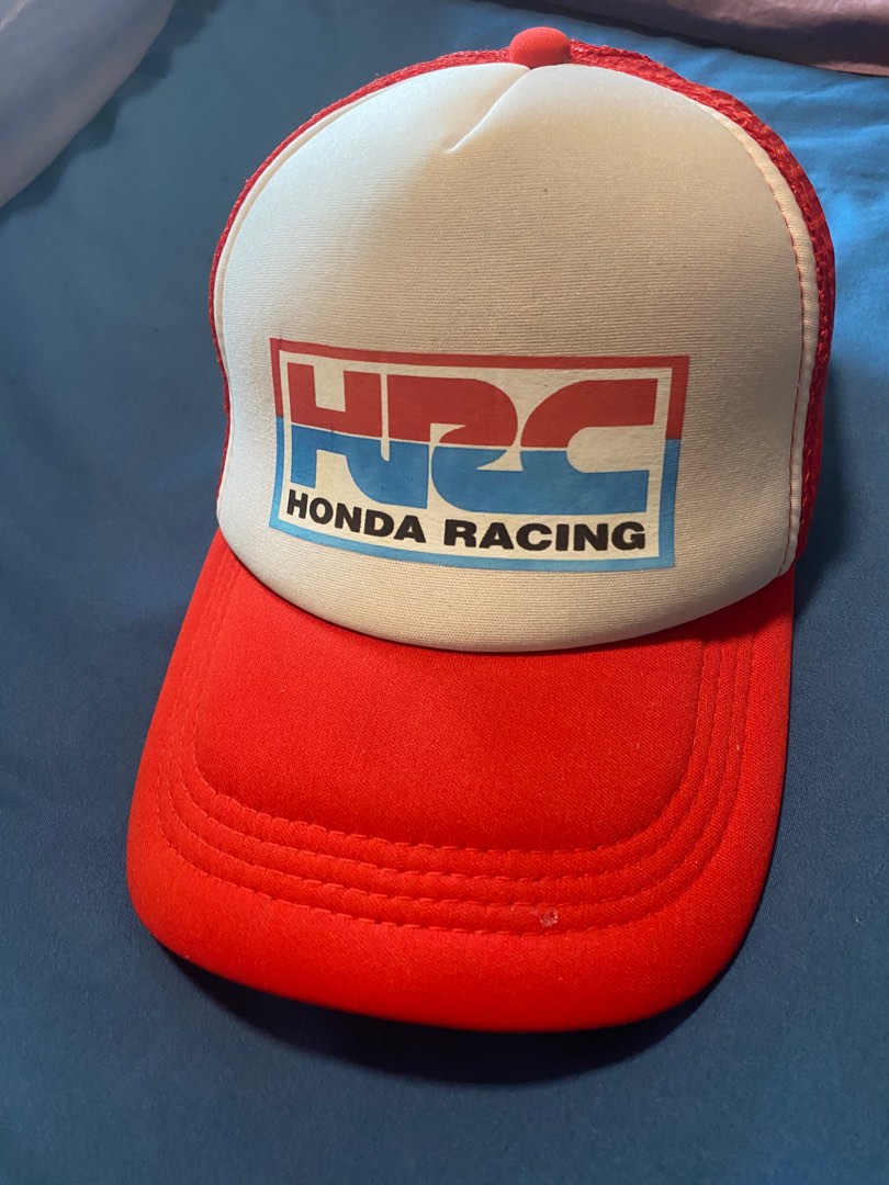 Honda racing Trucker Cap From Motor Show Japan, Men's Fashion, Watches ...