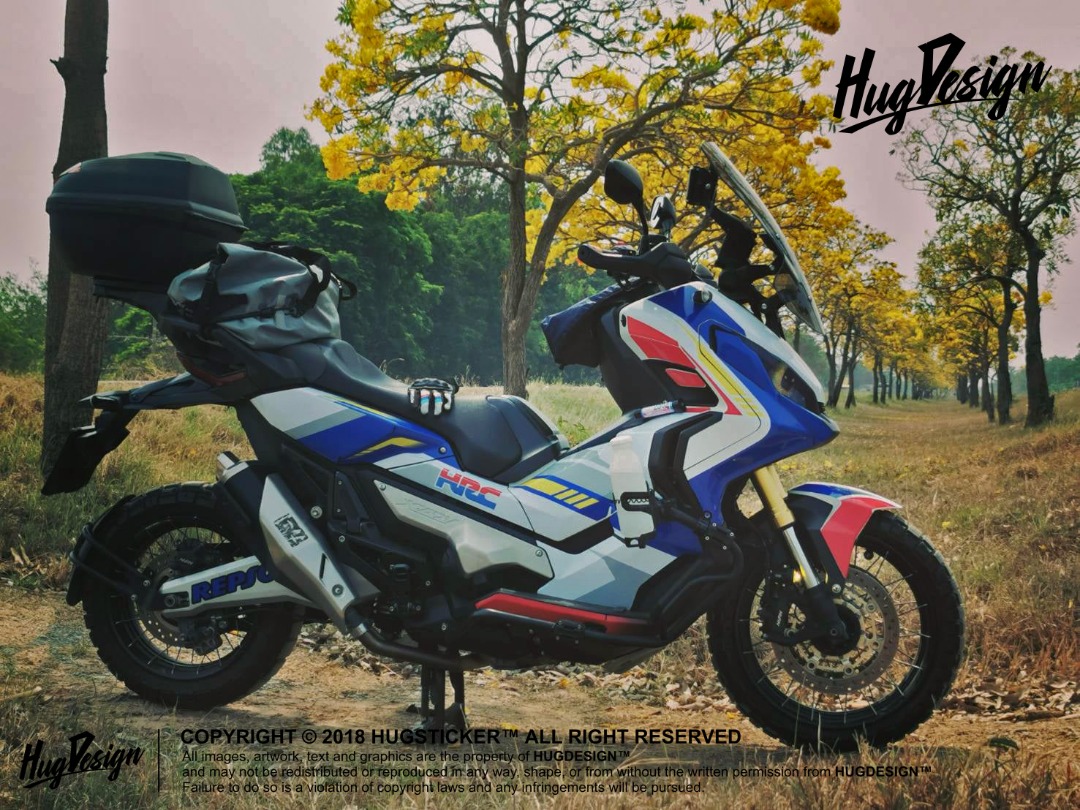 HONDA X ADV 750 (2017-2020) BASIC Decals Sticker Kit High Quality Bike ...