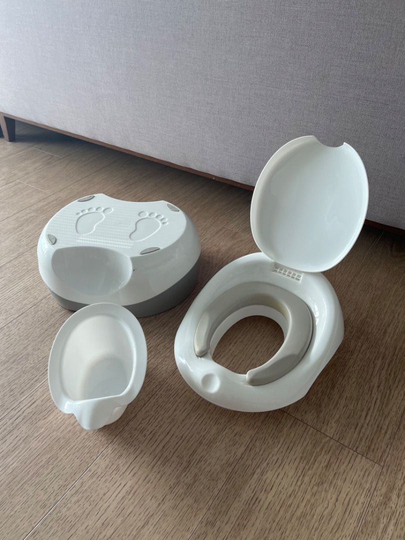 IFAM 3-in-1 Multi Potty Toilet Seat & Step Stool, Babies & Kids ...