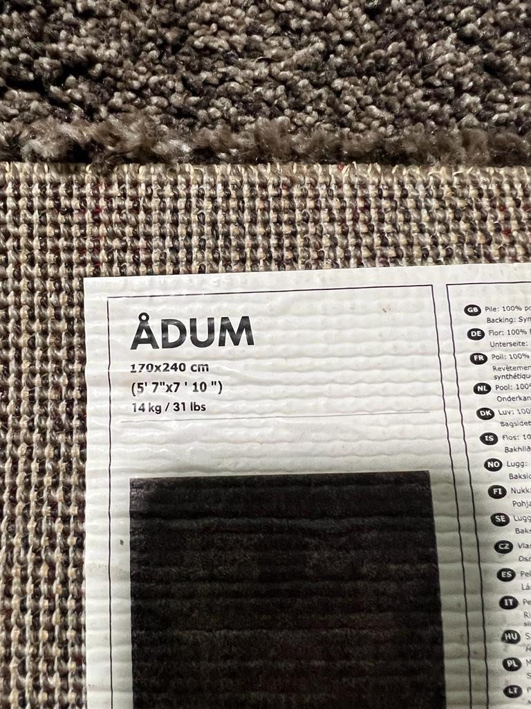IKEA Adum large rug, Furniture & Home Living, Home Decor, Carpets, Mats ...