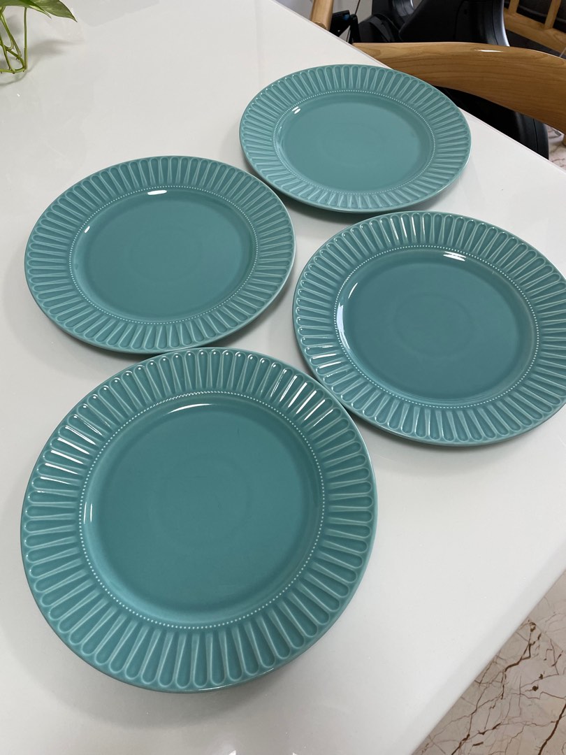 IKEA dinner plates 4pc set, Furniture & Home Living, Kitchenware ...