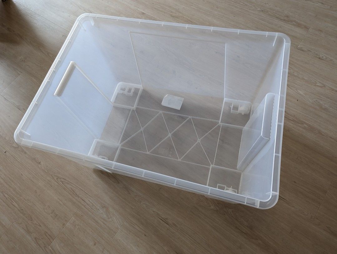 IKEA Samla with Lid - 130L, Furniture & Home Living, Home Improvement ...