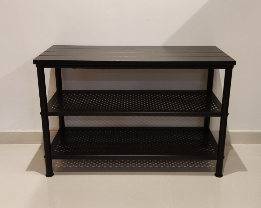 IKEA PINNIG Bench with Shoe Storage /Rack, Furniture & Home Living ...