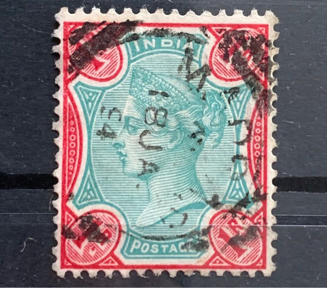 India Queen Victoria high value 1 Rupee stamp, Hobbies & Toys ...