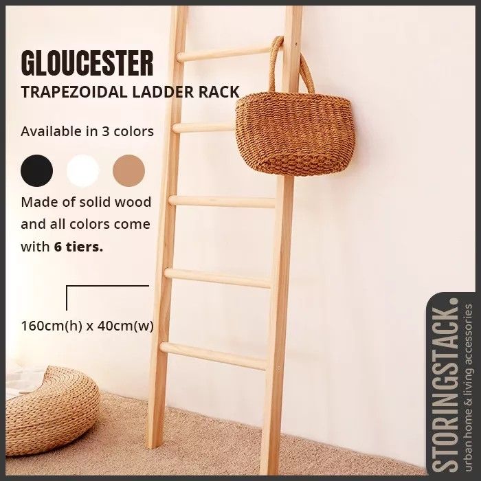 INS Ladder Clothes Rack, Furniture & Home Living, Furniture, Shelves ...