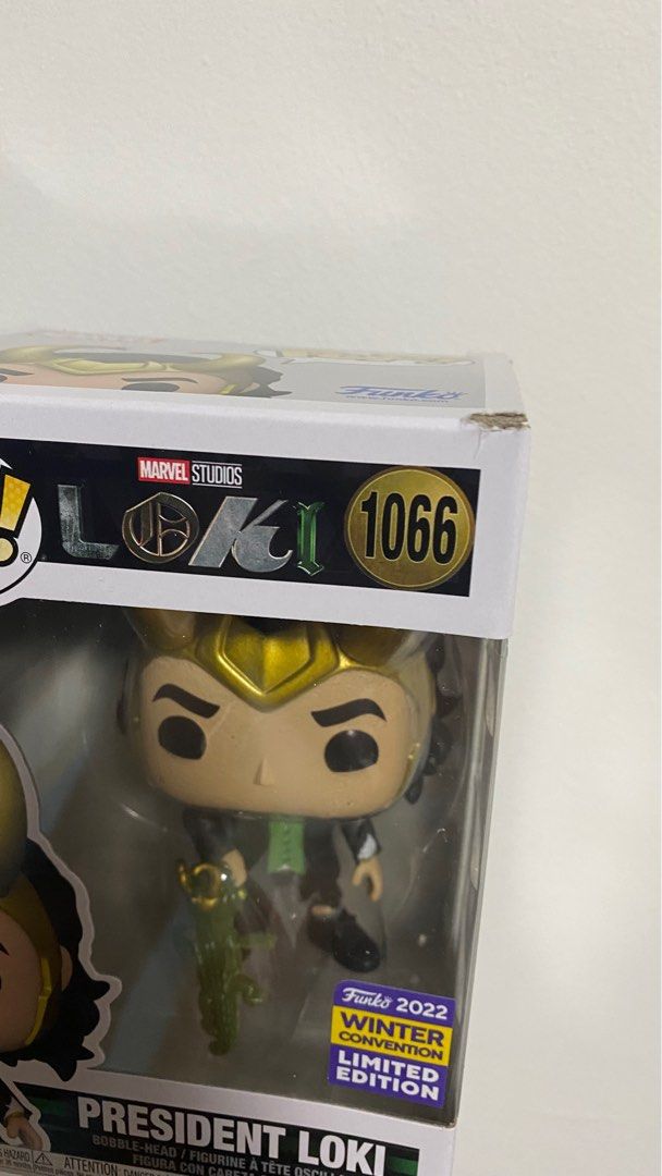 [INSTOCK LAST PIECE] Loki Pop! Vinyl Figures - President Loki Bitten ...