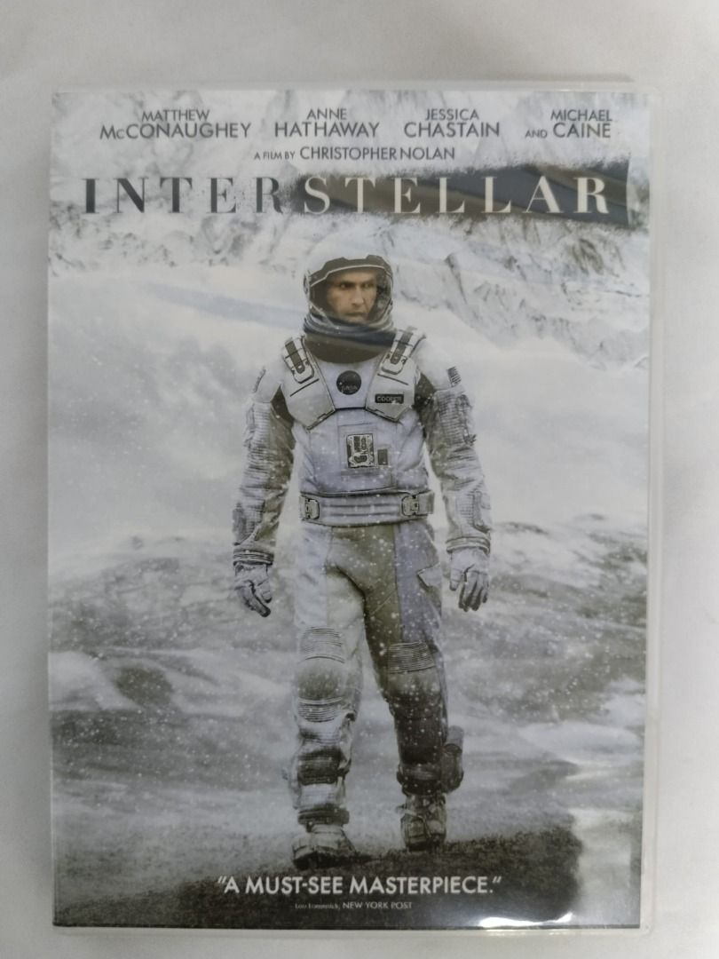 Interstellar DVD, Hobbies & Toys, Music & Media, CDs & DVDs on Carousell