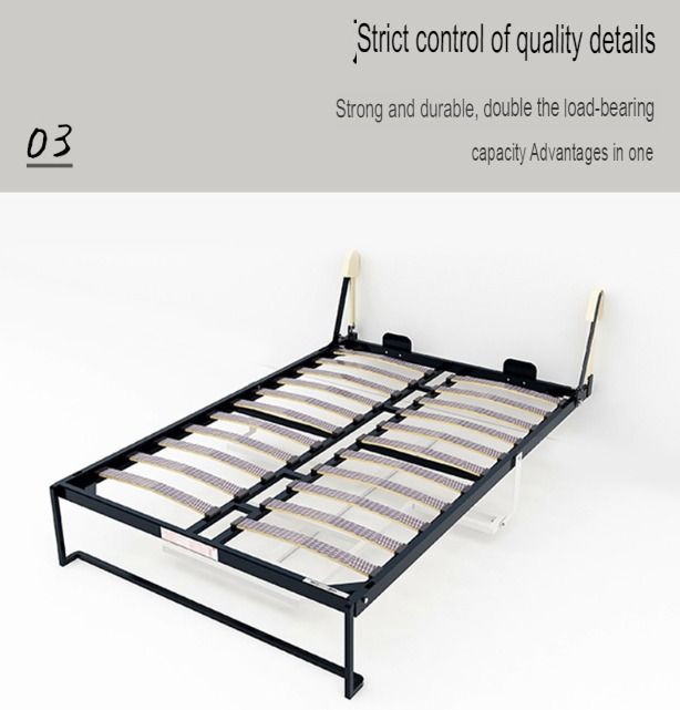 Invisible Bed Hardware Folding Bed Flipping Bed Wall Bed Murphy Bed ...