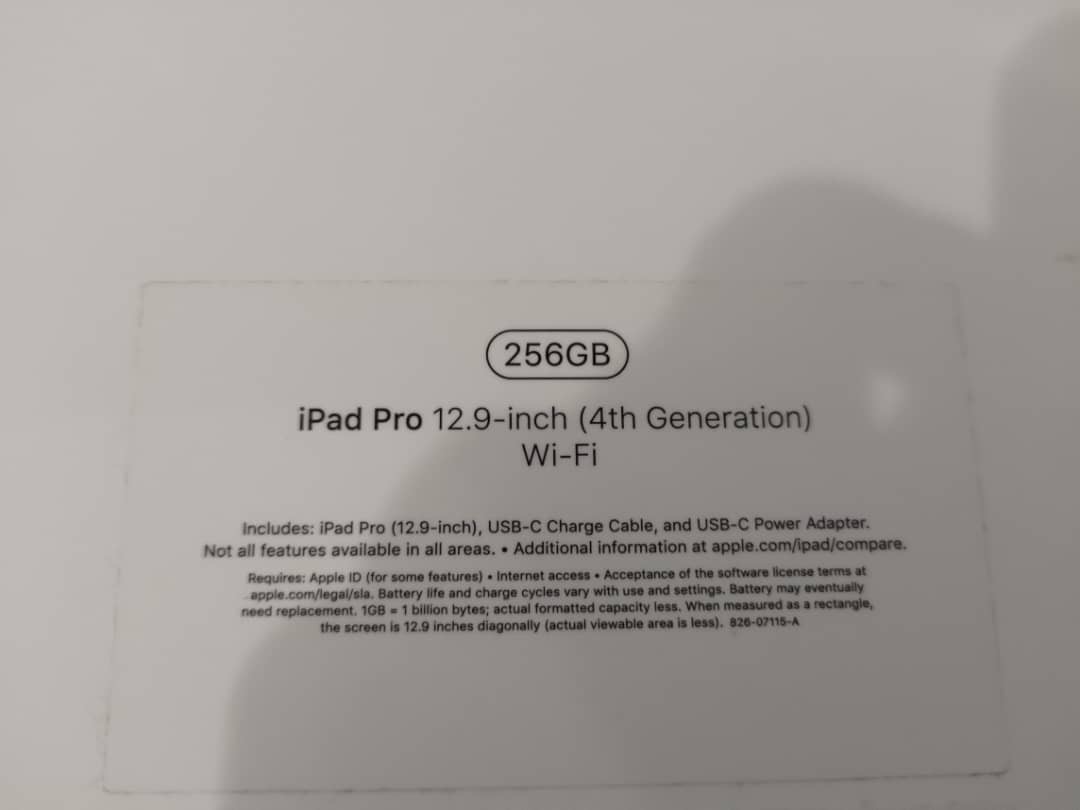 iPad Pro gen 4 2020 256gb, Mobile Phones & Gadgets, Tablets, iPad on ...