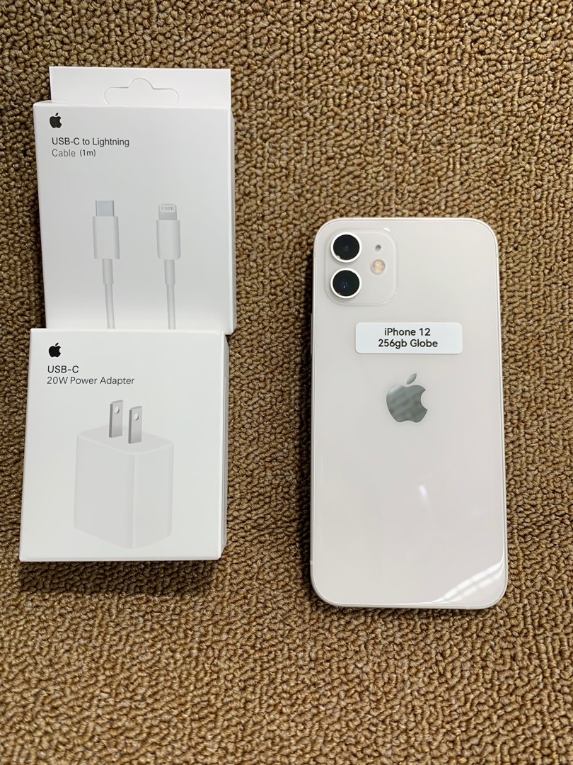 iPhone 12 256gb globe locked on Carousell