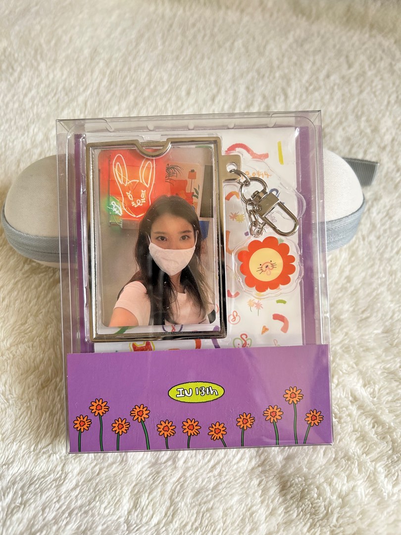 IU 13th anniversary MD photocard holder set SEALED, Hobbies & Toys, Memorabilia & Collectibles ...