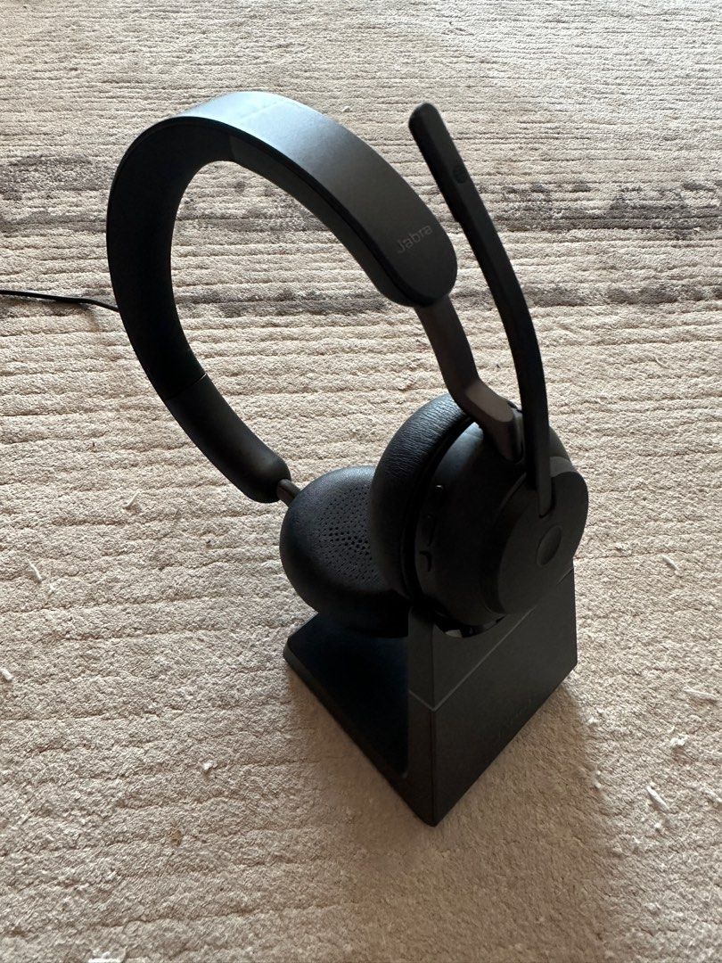 Jabra Evolve2 65 Wireless Headset Headphones Bluetooth Headset Phone ...