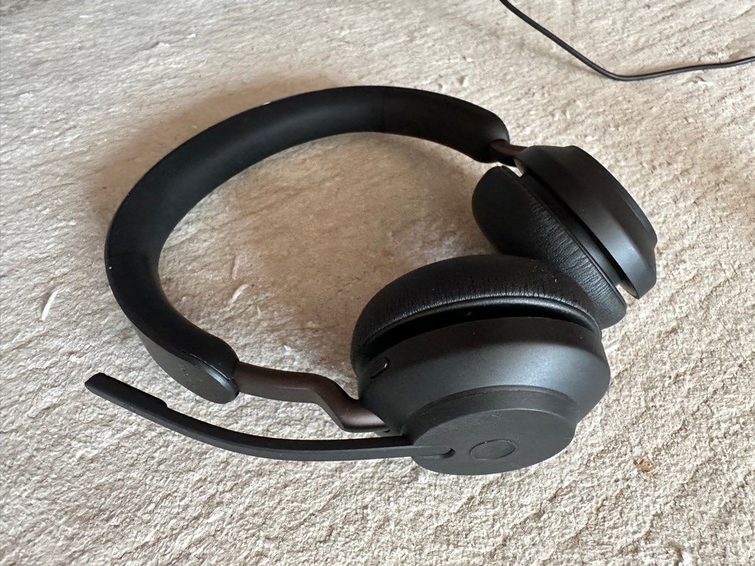 Jabra Evolve Wireless Headset Headphones Bluetooth Headset Phone Video Call Gaming