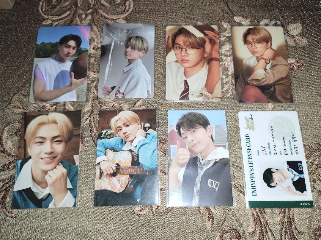 JAY PHOTOCARD SET on Carousell