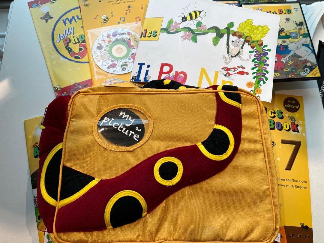 Jolly Phonics complete set, 興趣及遊戲, 書本 & 文具, 教科書 - Carousell