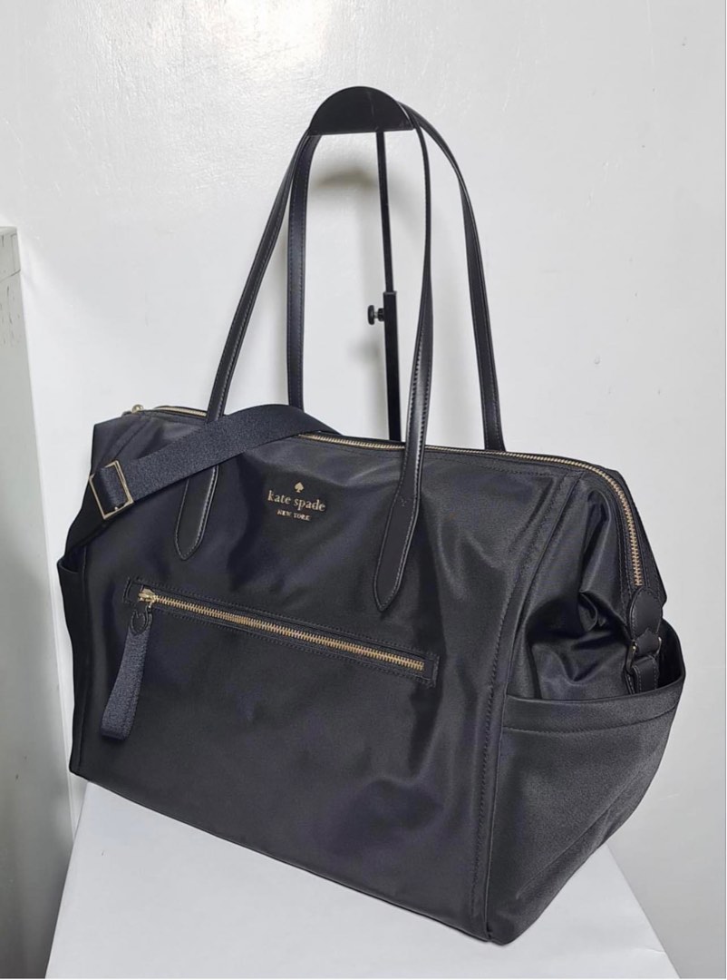 Kate spade weekender nylon blk Original, Women's Fashion, Bags ...