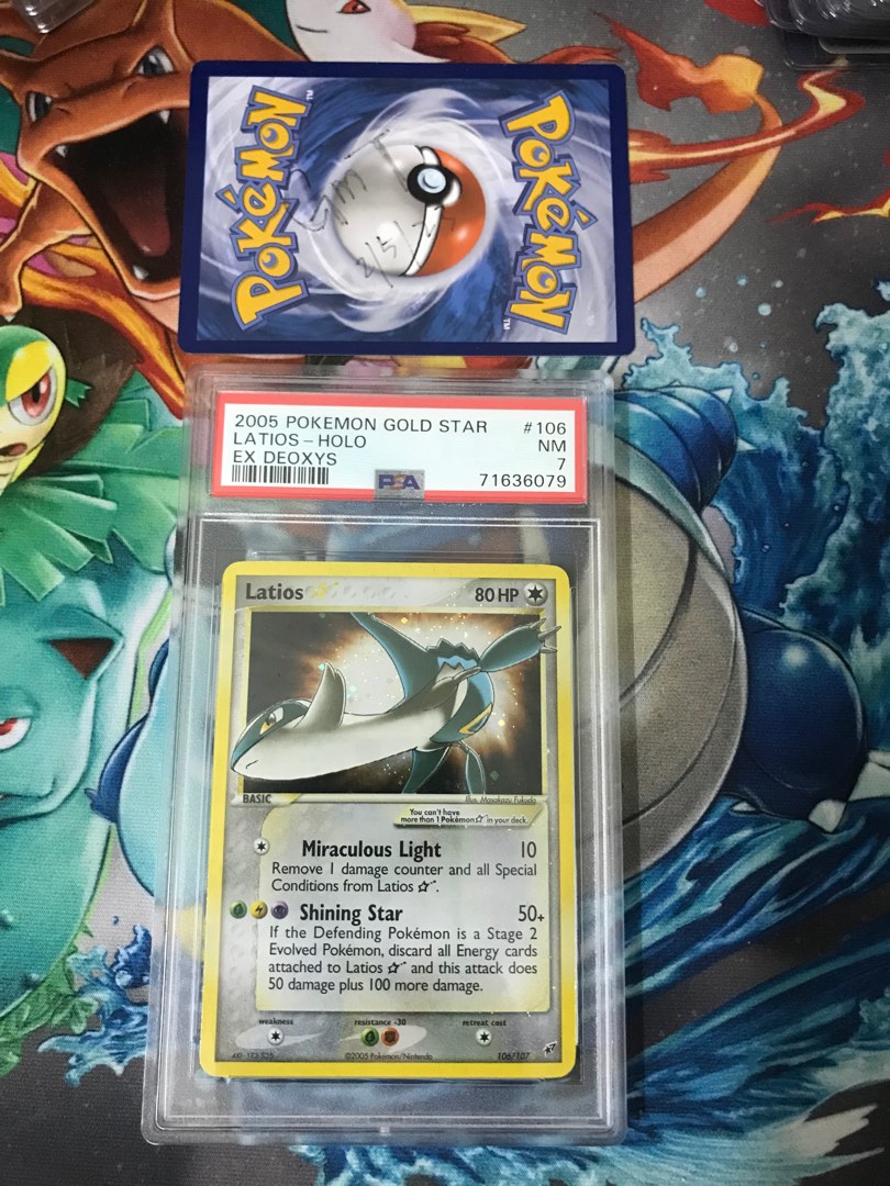 Latios Gold Star PSA 7 Pokemon TCG, Hobbies & Toys, Toys & Games on ...
