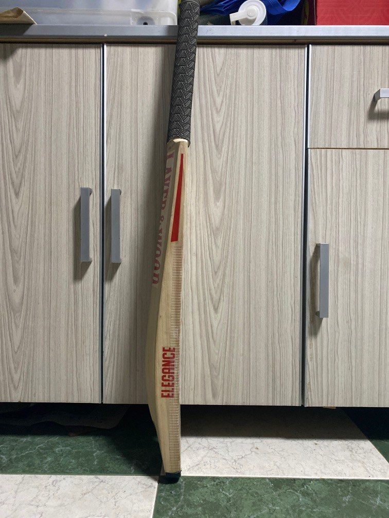 Laver & Wood Cricket Leather Ball Bat, Sports Equipment, Sports & Games ...