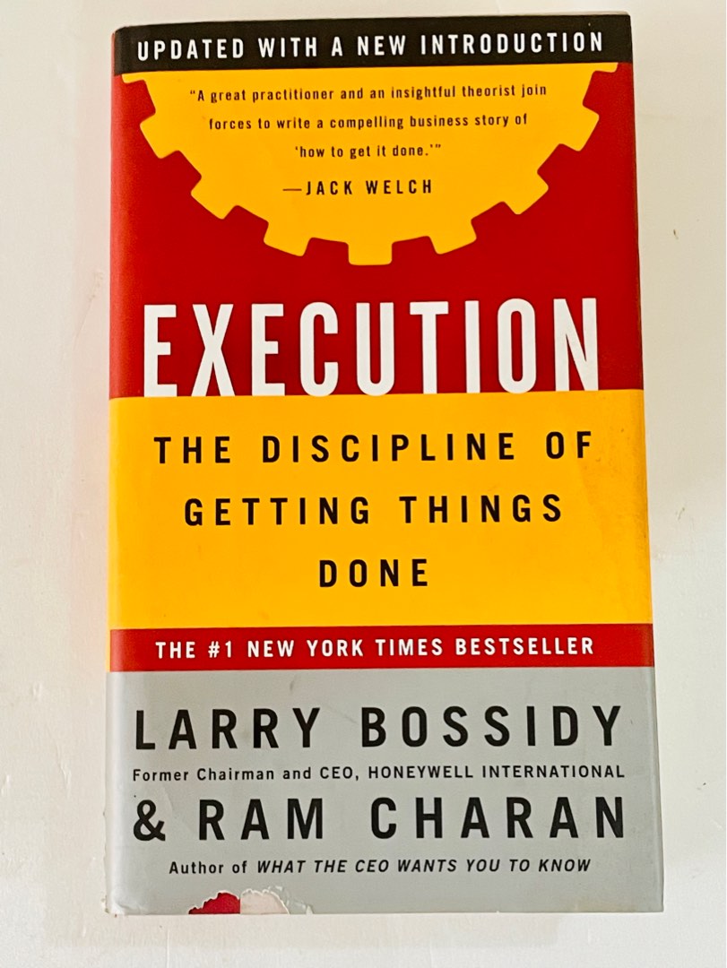 Leadership Book - Execution on Carousell