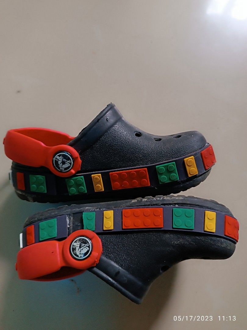 Lego kids sandal shoes crocs lego on Carousell