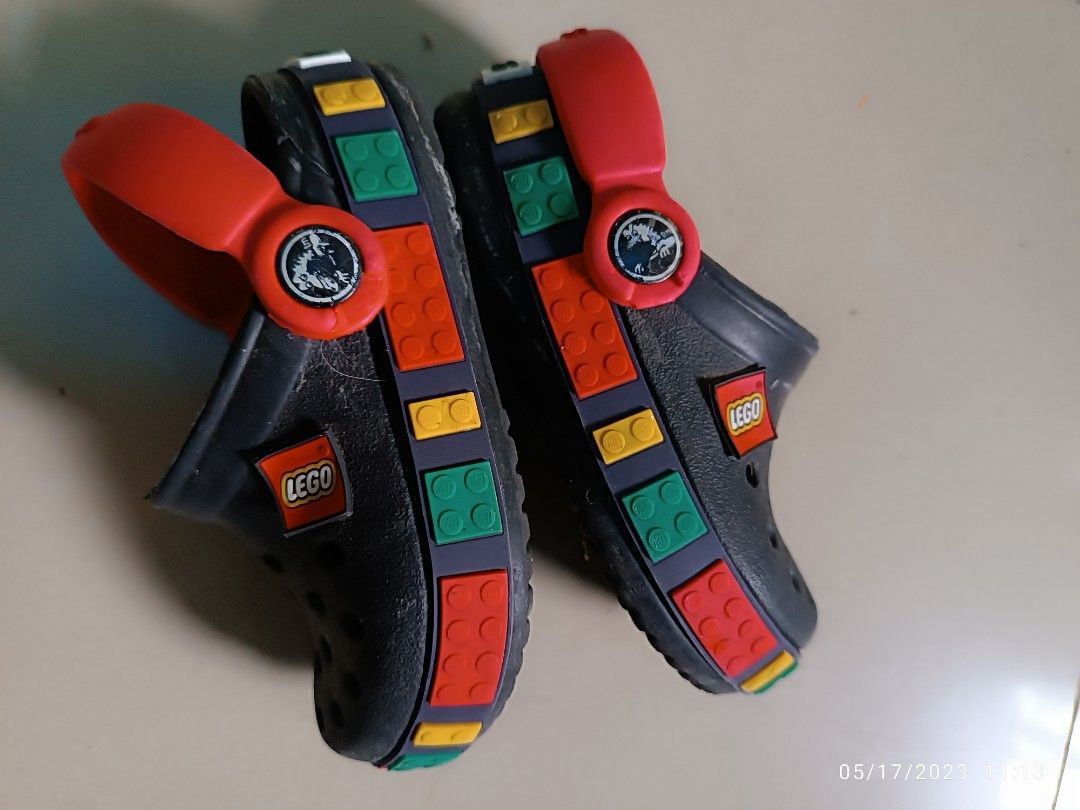 Lego kids sandal shoes crocs lego on Carousell