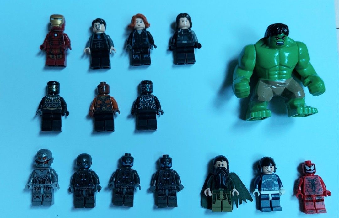 Lego Marvel Minifigures, Hobbies & Toys, Toys & Games on Carousell