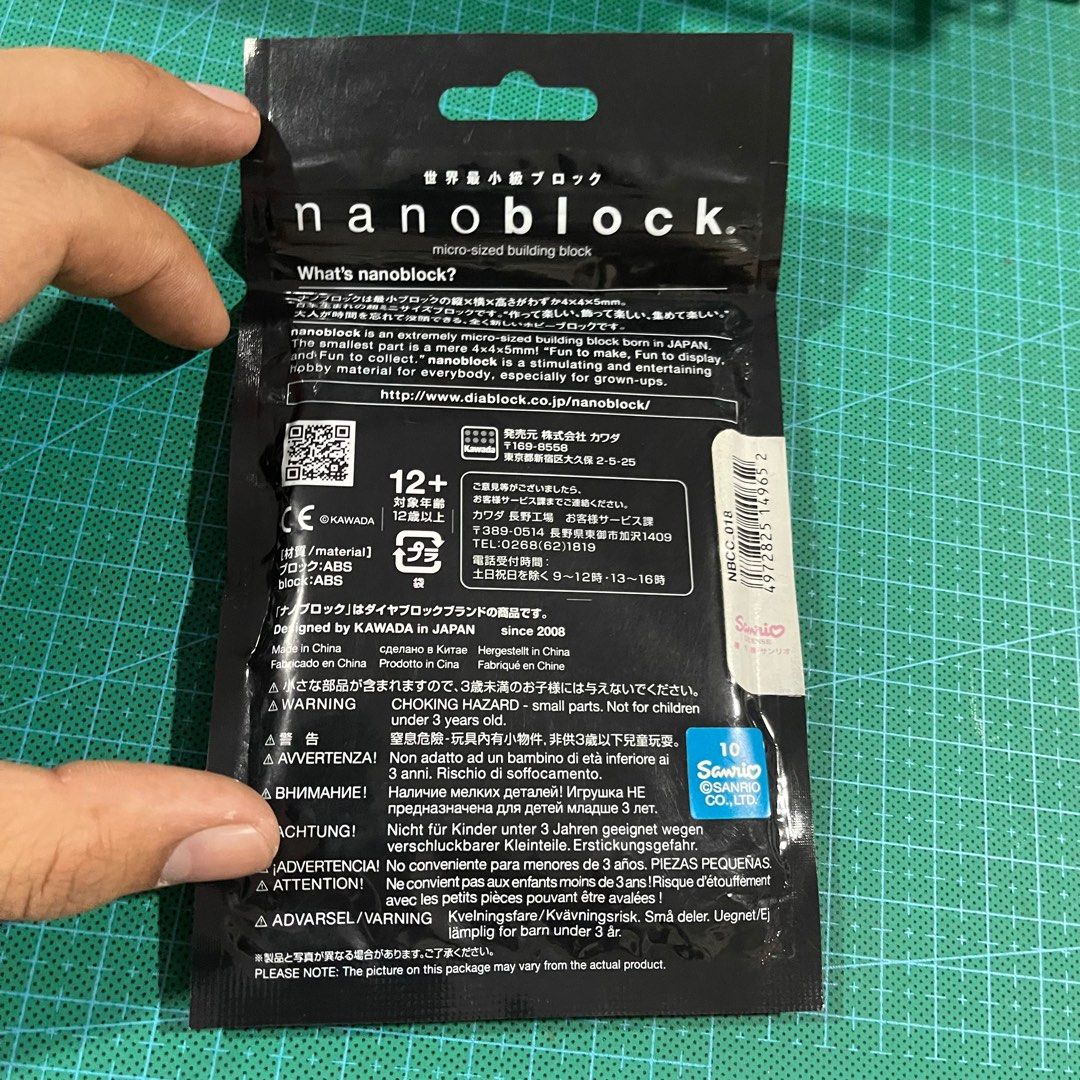 Lego Nanoblock Nano Block Hello Kitty 018 Apple - ORIGINAL NEW, Toys & Collectibles, Mainan di ...