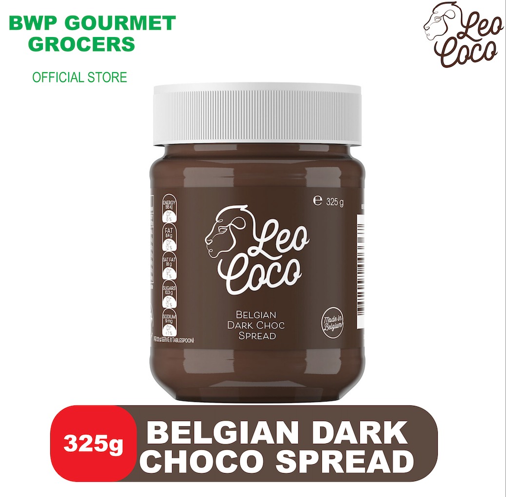 Leo Coco Belgian Dark Chocolate Spread (325g), Food & Drinks, Chilled ...