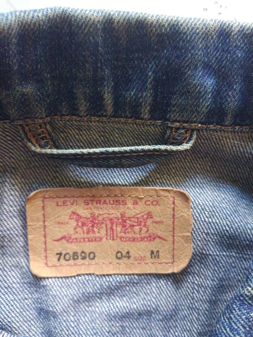Levis 70590 Denim Jacket M, Men's Fashion, Coats, Jackets and Outerwear ...
