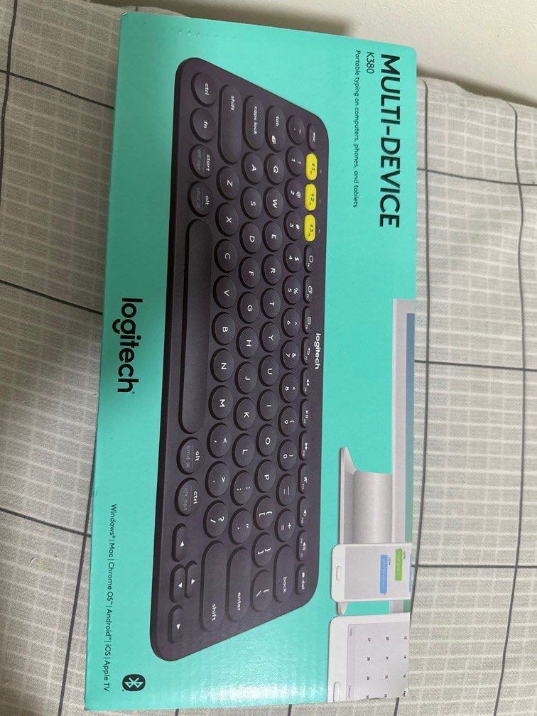Logitech Wireless Keyboard Computers Tech Parts Accessories Computer Keyboard On Carousell