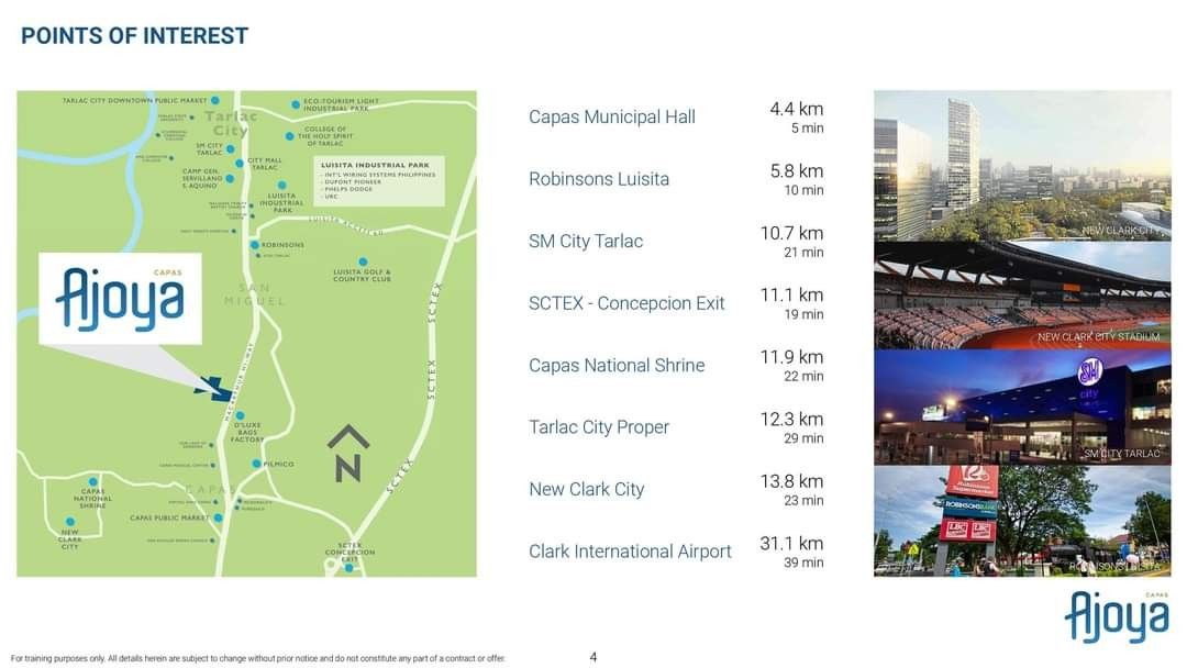Lot Only in Ajoya Capas by Aboitizland, Located in Capas, Tarlac, Near ...