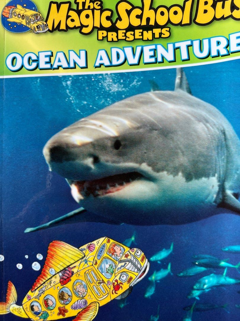Magic school Bus _ Ocean adventure, 興趣及遊戲, 書本 & 文具, 小說 & 故事書 - Carousell