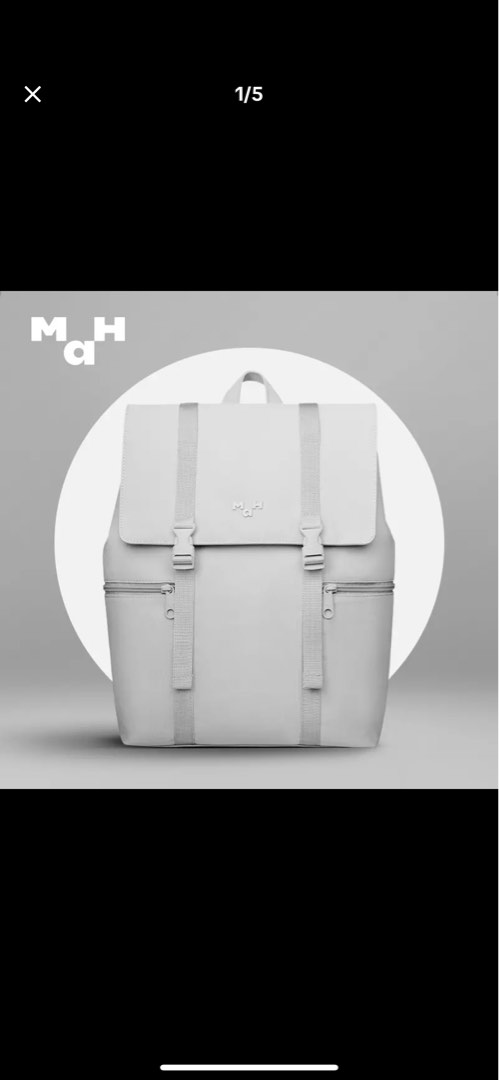 MAH Backpack Gray on Carousell
